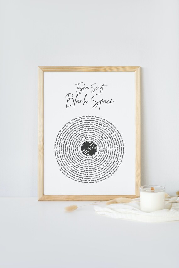 Blank Space 1989 Taylor Swift Album Taylors Version Taylor - Etsy