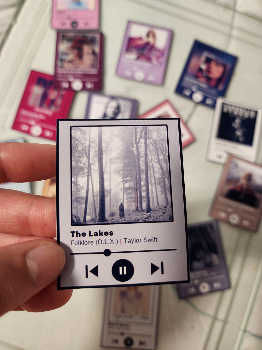 FOLKLORE ALBUM Taylor Swift Sticker, Taylors Version, Midnights Sticker ...