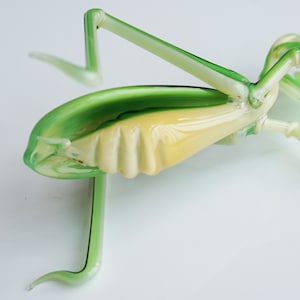 Art Glass Praying Mantis, Glass Sculpture, Hand Blown Glass, Glass ...