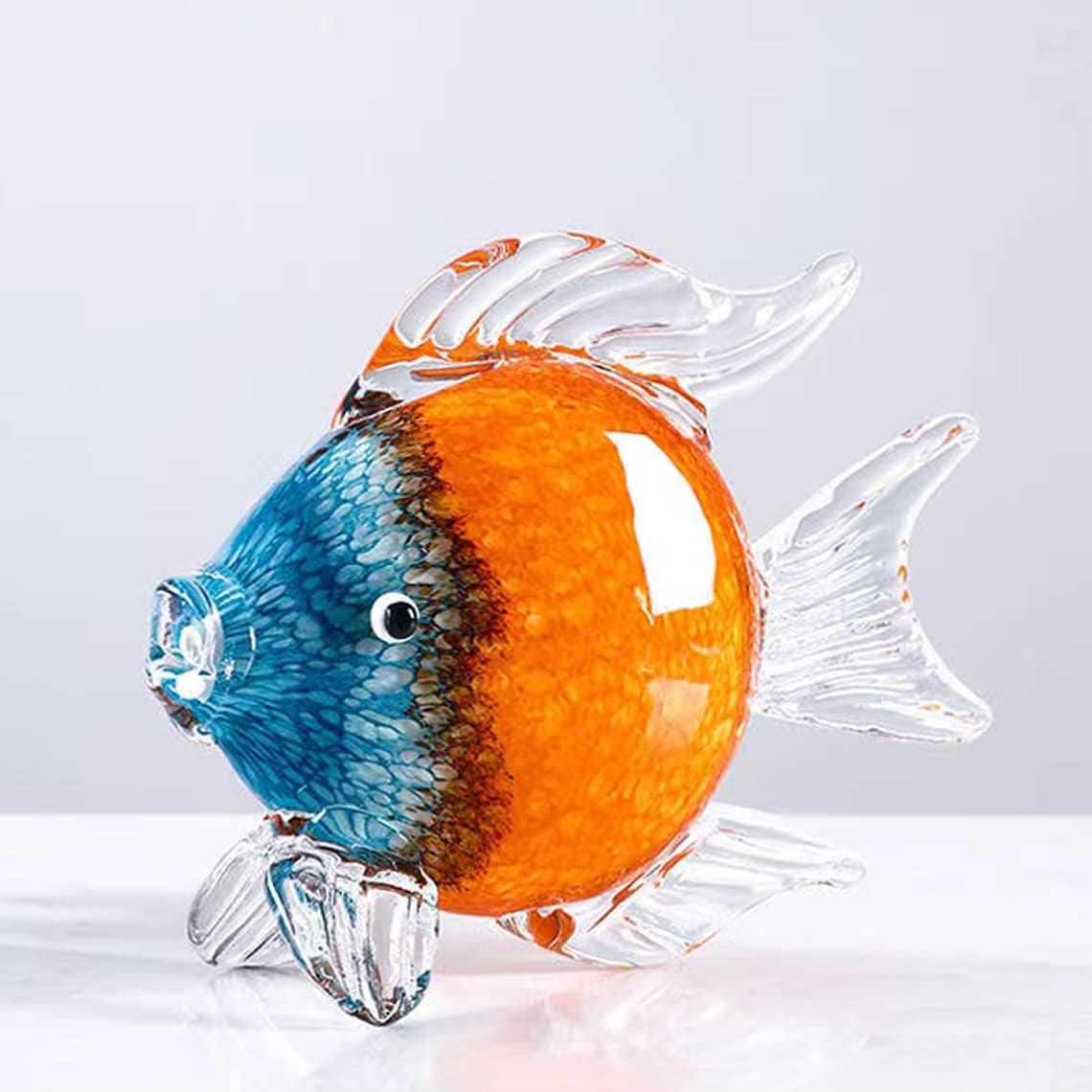 Art Glass Fish Glass Sculpture Hand Blown Glass Art Glass - Etsy