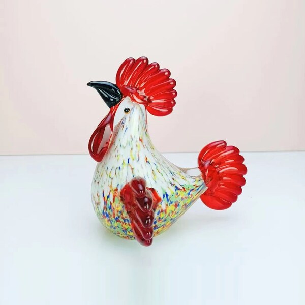 Rooster Glass - Etsy