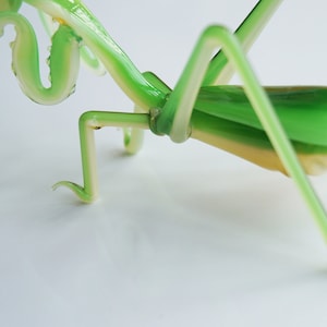 Art Glass Praying Mantis, Glass Sculpture, Hand Blown Glass, Glass ...