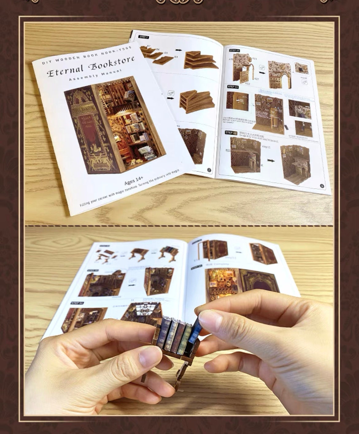 Book Nook Alley DIY Kit Eternal Bookstore Vintage Diorama - Etsy Australia Book Nook Alley DIY Kit Eternal Bookstore Vintage Diorama - Etsy Australia