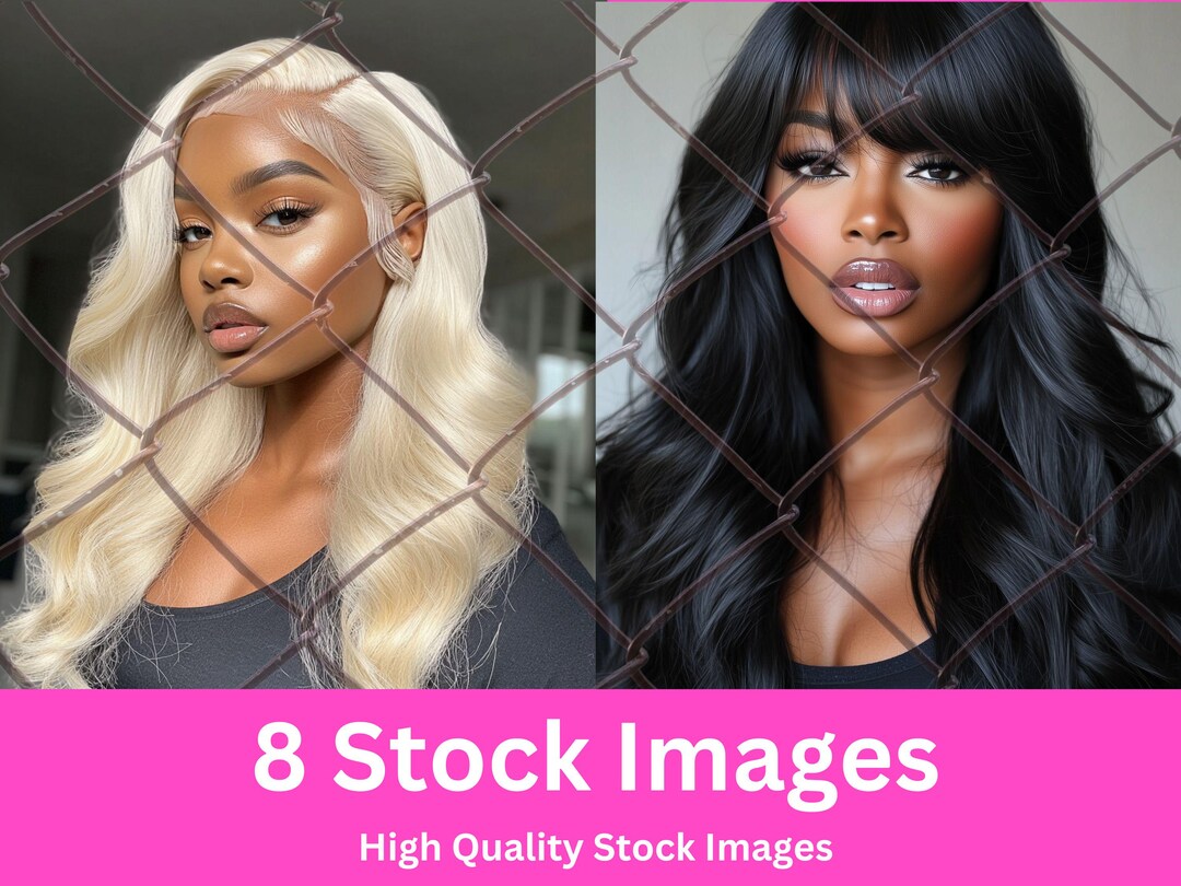 Wig and Hair Stock Photo Stock Photo for Wigs and Extensions Melanin ...