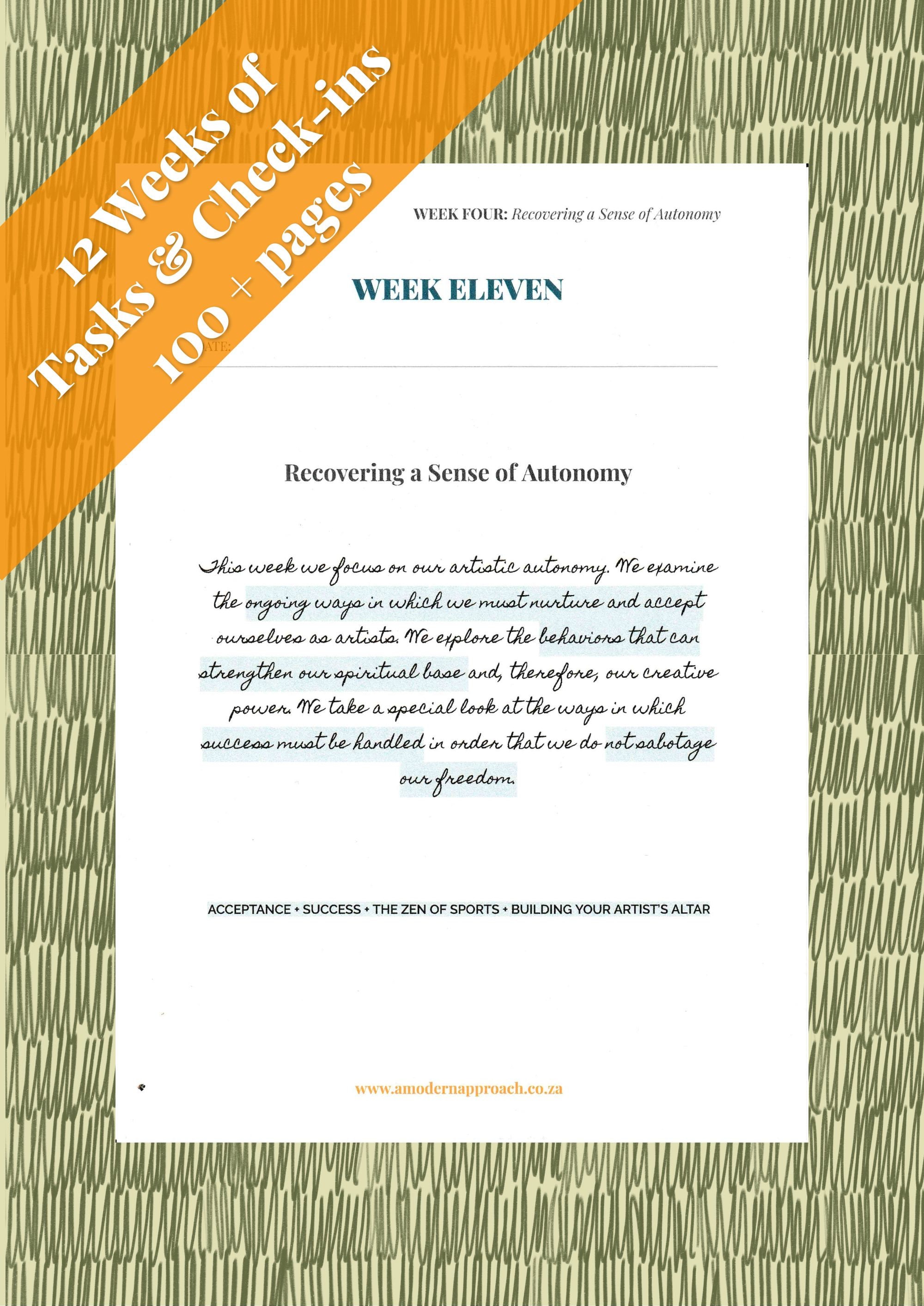 The Artist's Way Companion Workbook - Etsy