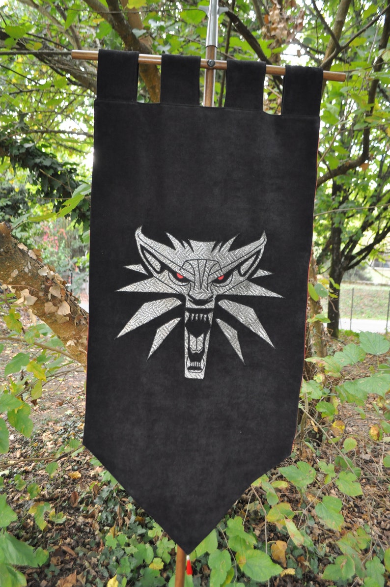 Standard / Banner / Flag / Flag / Oriflamme / the Witcher / Wolf School ...