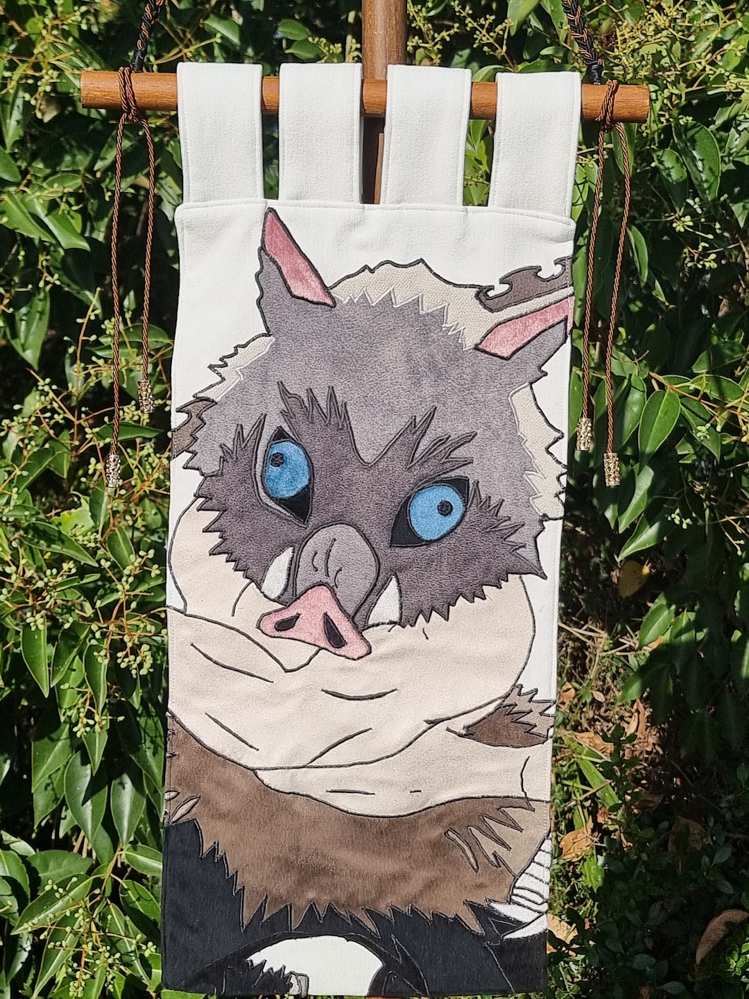 Banner/standard/flag/wall Decoration/manga/ Demon Slayer / Inosuke - Etsy