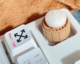 Steamed Bun Keycap - Etsy