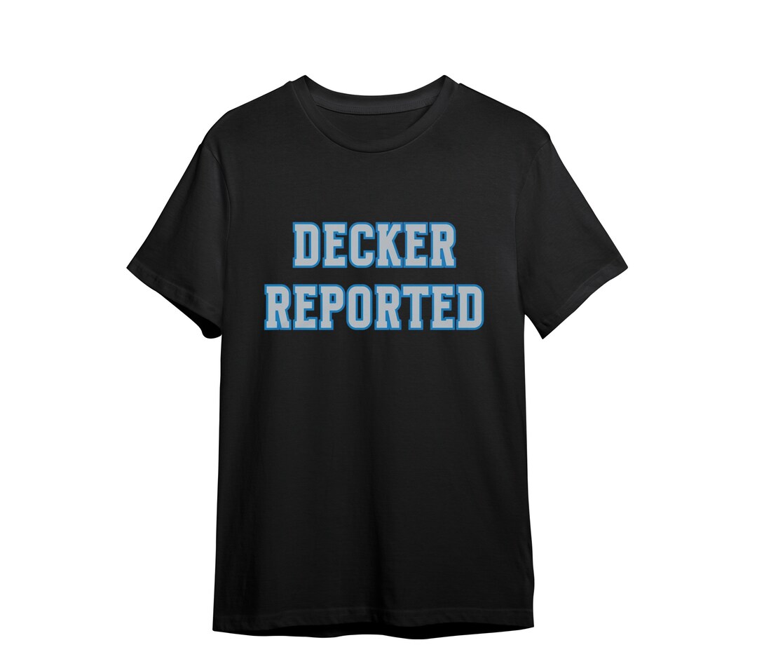 Decker as Reported Eligible Shirt - Etsy