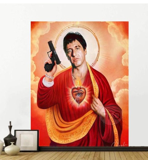Al Pacino Scarface Movies Tapestry Cool Tapestry for College - Etsy