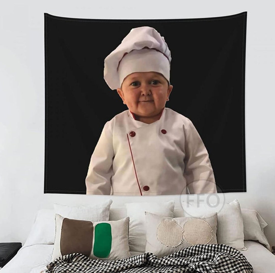 Chef Hasbulla Magomedov Funny Meme Tapestry Cute Kids and - Etsy Israel
