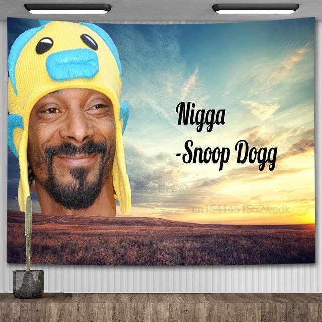 The Snoop Dogg Funny Tapestry Funny Dogg Tapestry Many Sizes - Etsy