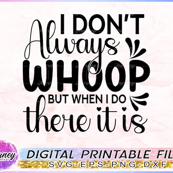 Always Whoop Svg - Etsy