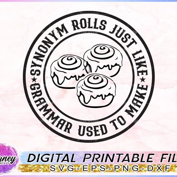 Cinnamon Roll Cricut - Etsy