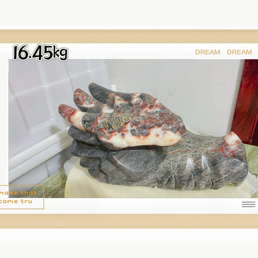 16.45kg，picasso Stone Dragon，natural Handmade Polished Picasso Jasper ...