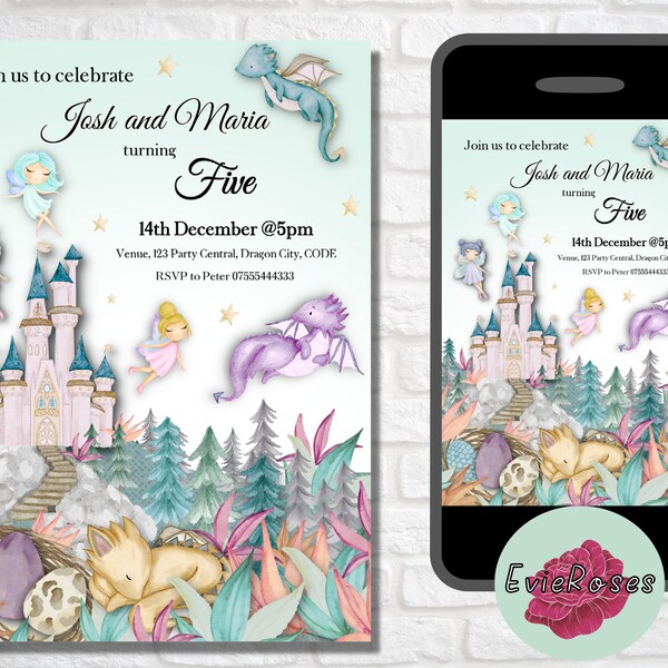 Mythical Creature Birthday Party - Etsy