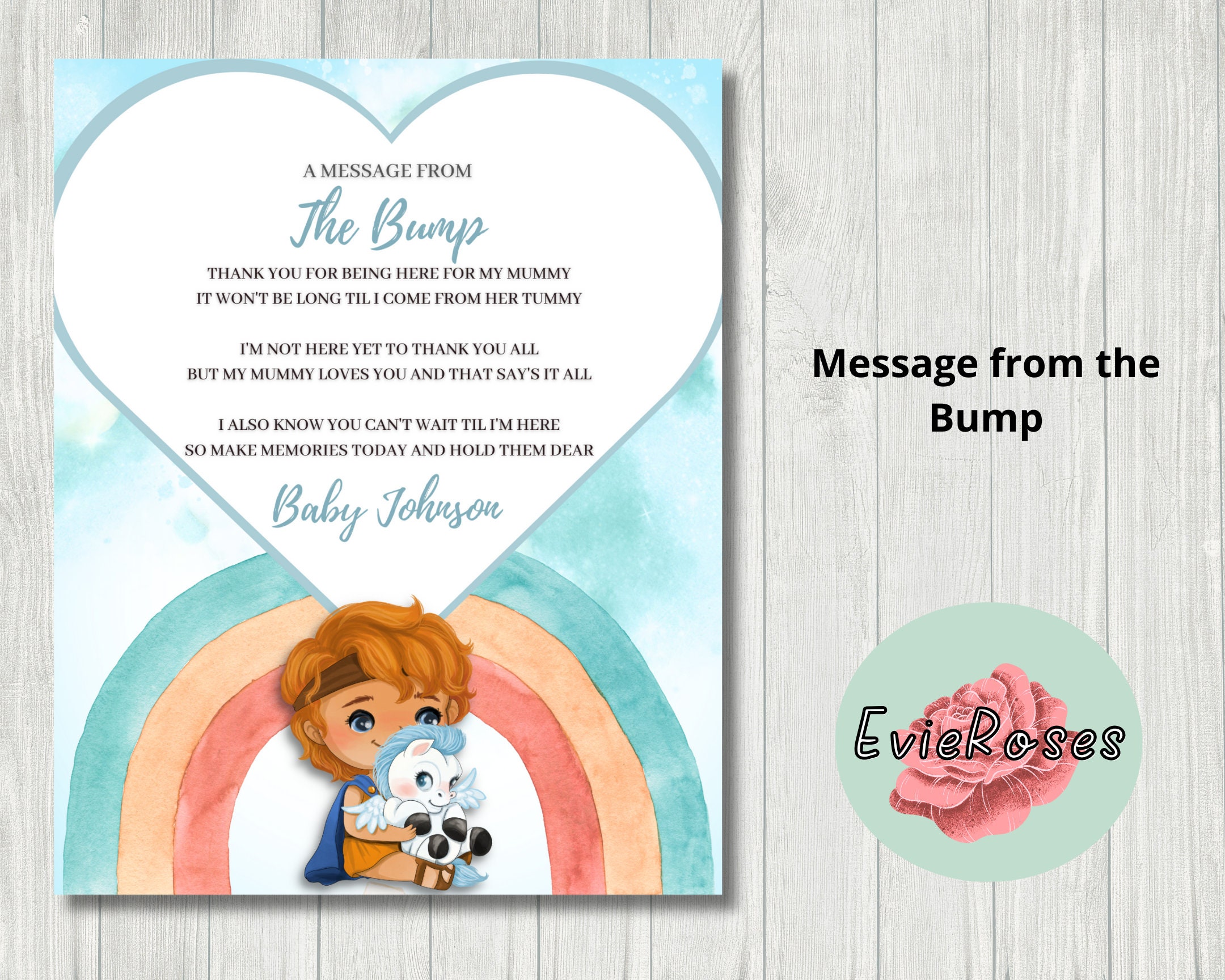 Hercules Baby Shower Bundle: Little Prince Invitation (digital Design ...