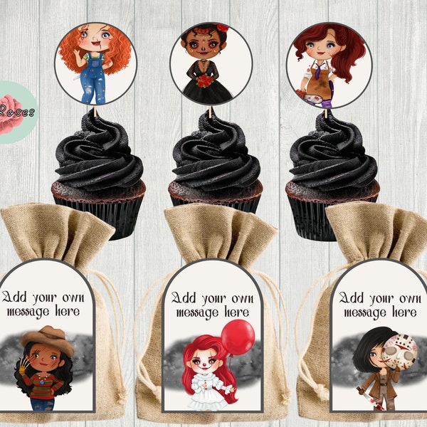 Serial Killer Birthday Cake Topper - Etsy