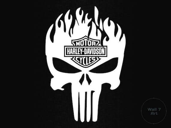 Harley Davidson Vinyl Decal Harley Davidson Vinyl Stickers - Etsy