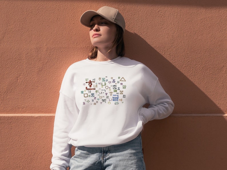 Hunminjeongeum Color Korean Alphabet, Korean Style, Korean Fashion ...