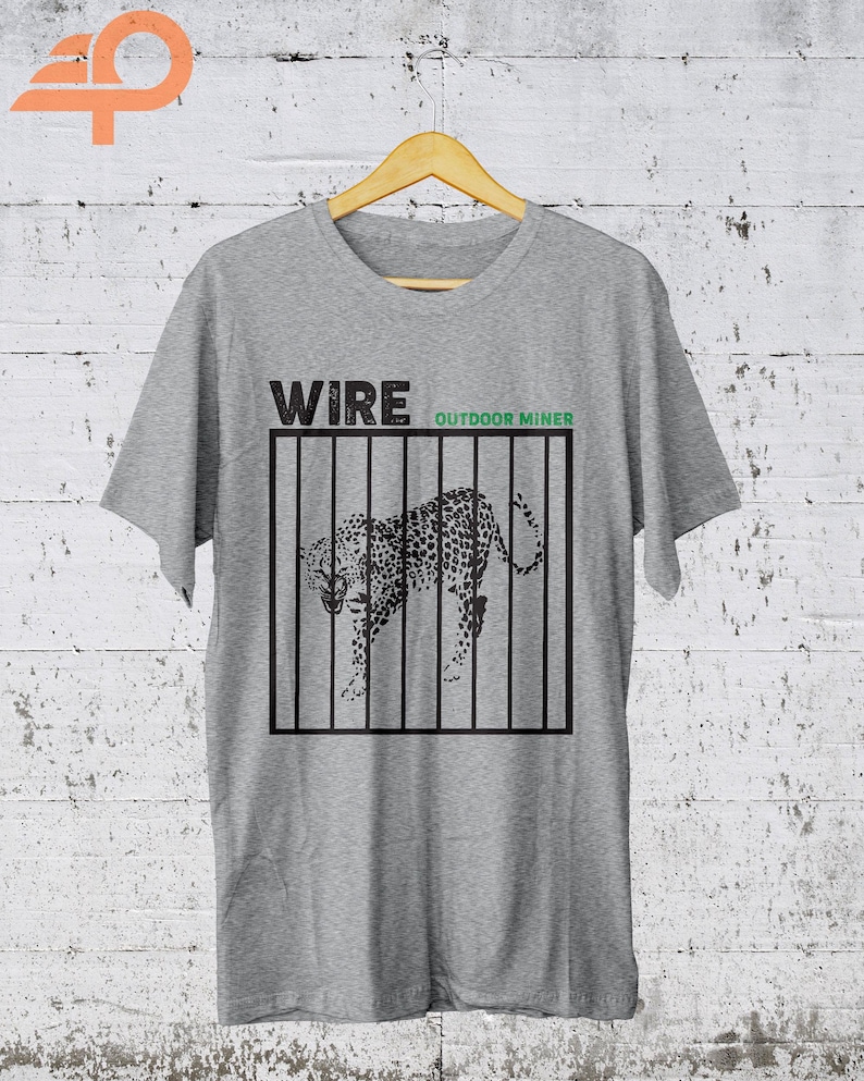 Wire Outdoor Miner T-shirt, Wire Album Inspired Graphic Tees, English ...