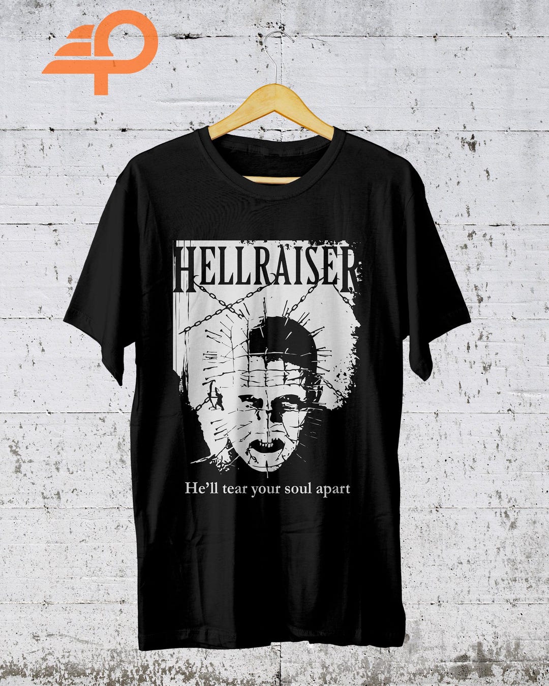 Hellraiser T-shirt, Horror Movie, Retro Movie Hellraiser Inspired ...