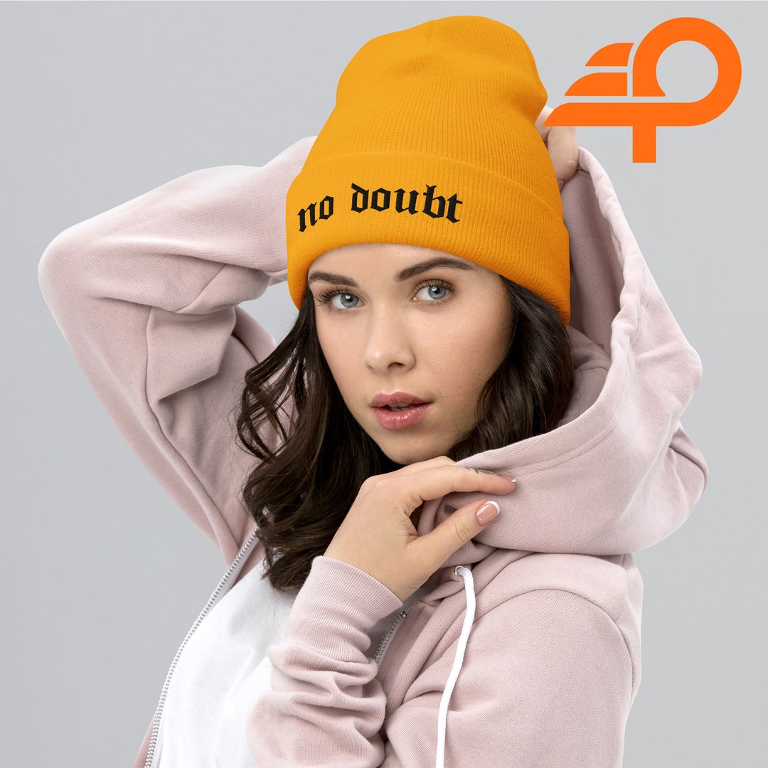 Gwen No Doubt Beanie, Gwen Stefani Beanie, No Doubt Embroidery Hat ...