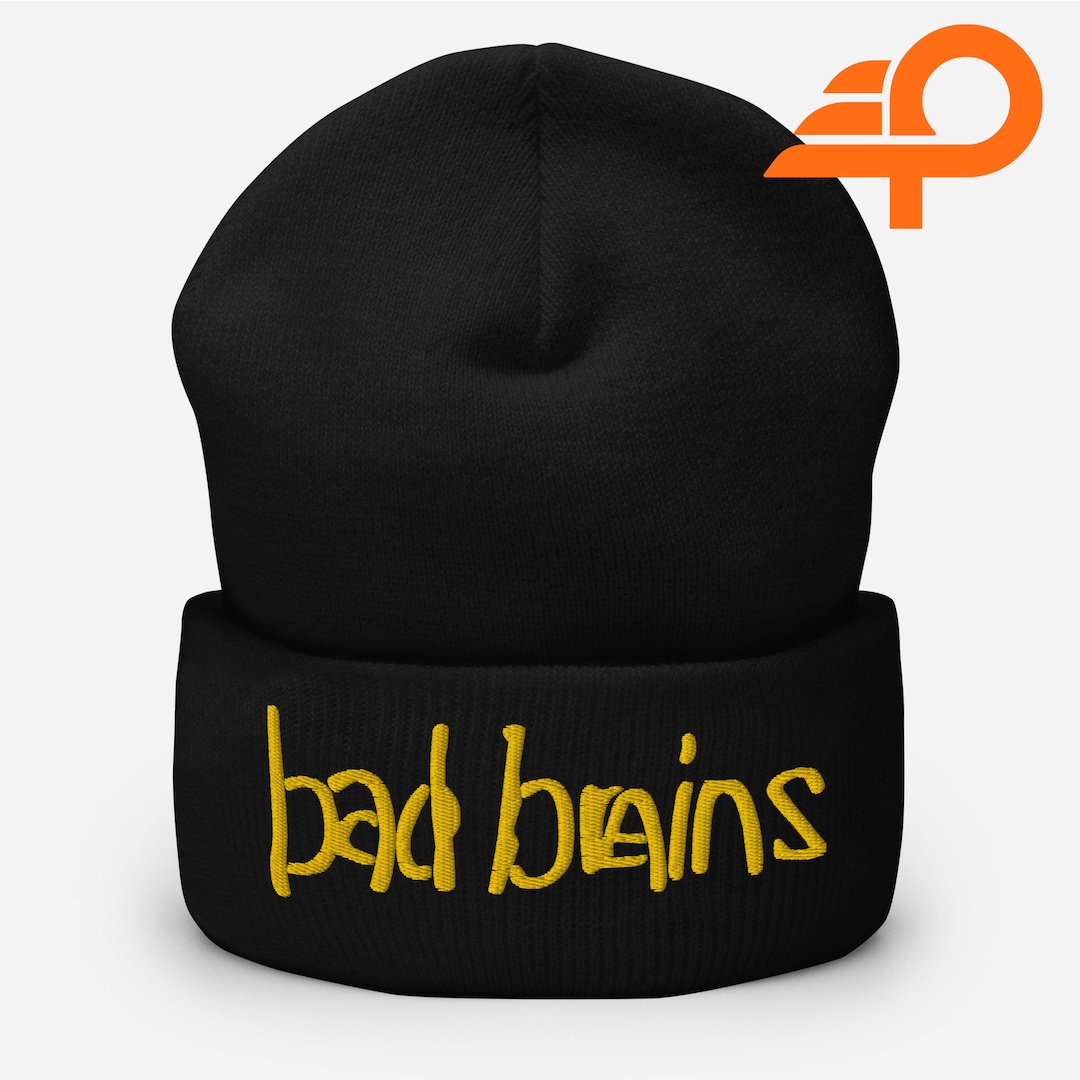 Bad Brains Beanie, American Band Hardcore Punk, Logo Embroidered Hat ...