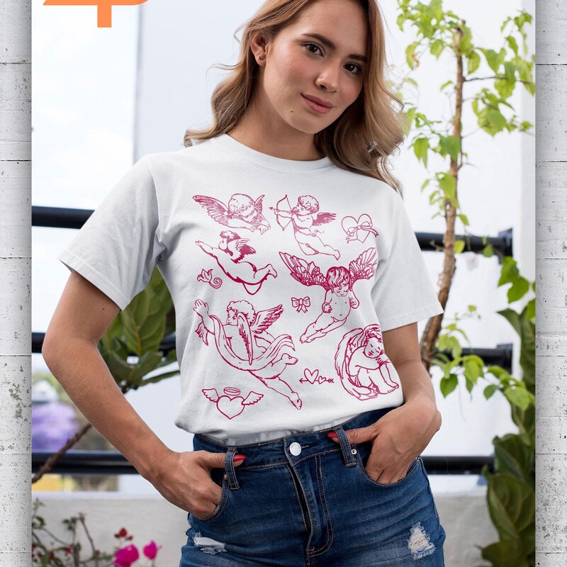Cherub Tshirt - Etsy