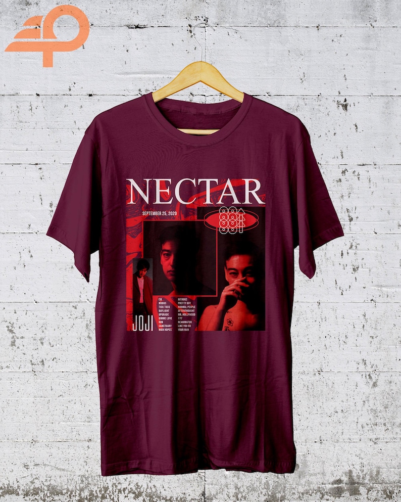 Joji Nectar T-shirt | Indie Album Graphic Tee | Unisex Music Merch Gift ...