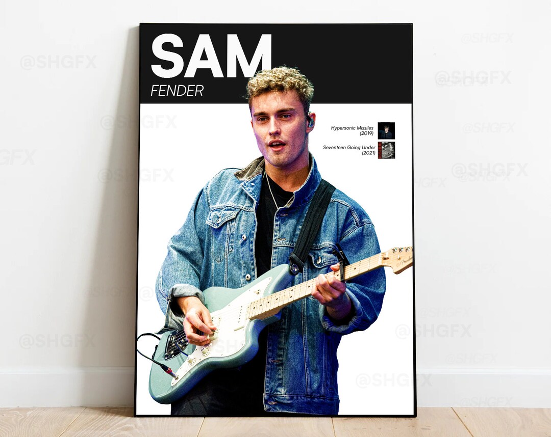 Sam Fender Poster A4 Music Poster Sam Fender - Etsy UK