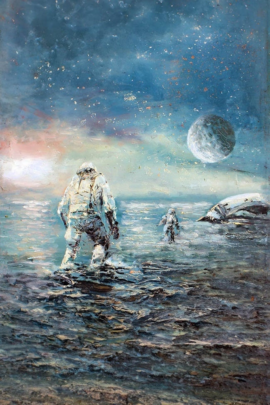 Miller's Planet Canvas Print: Interstellar Movie Sci-fi Wall Art - Etsy