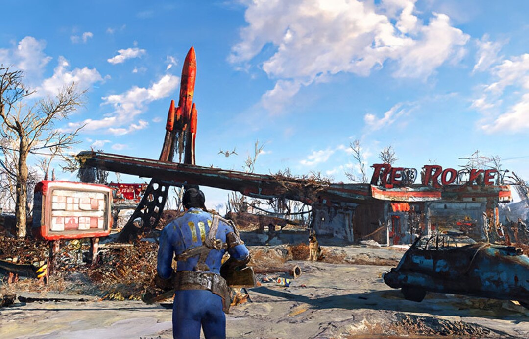 Fallout Art Print Fallout 4 Painting Video Game Art Dogmeat Fallout ...