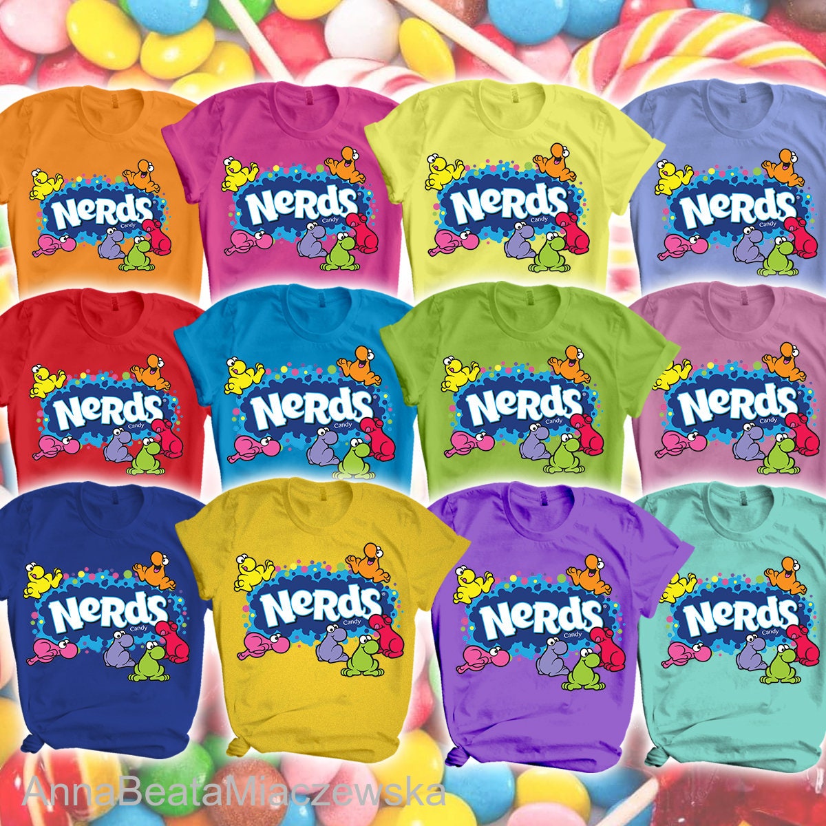 Nerds Candy Box Costume