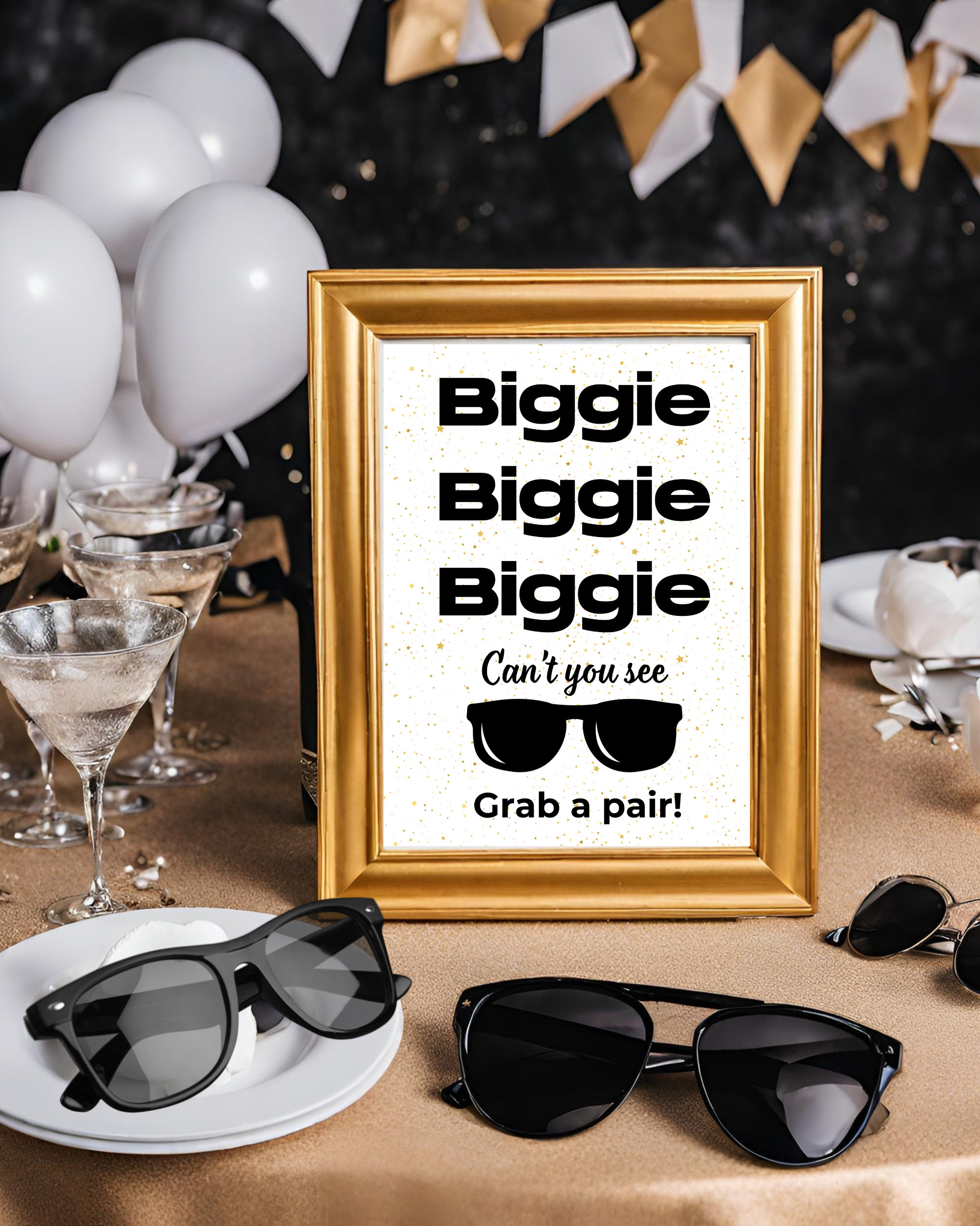 NOTORIOUS ONE Birthday Sign, Biggie Birthday Party, Hip Hop Party ...