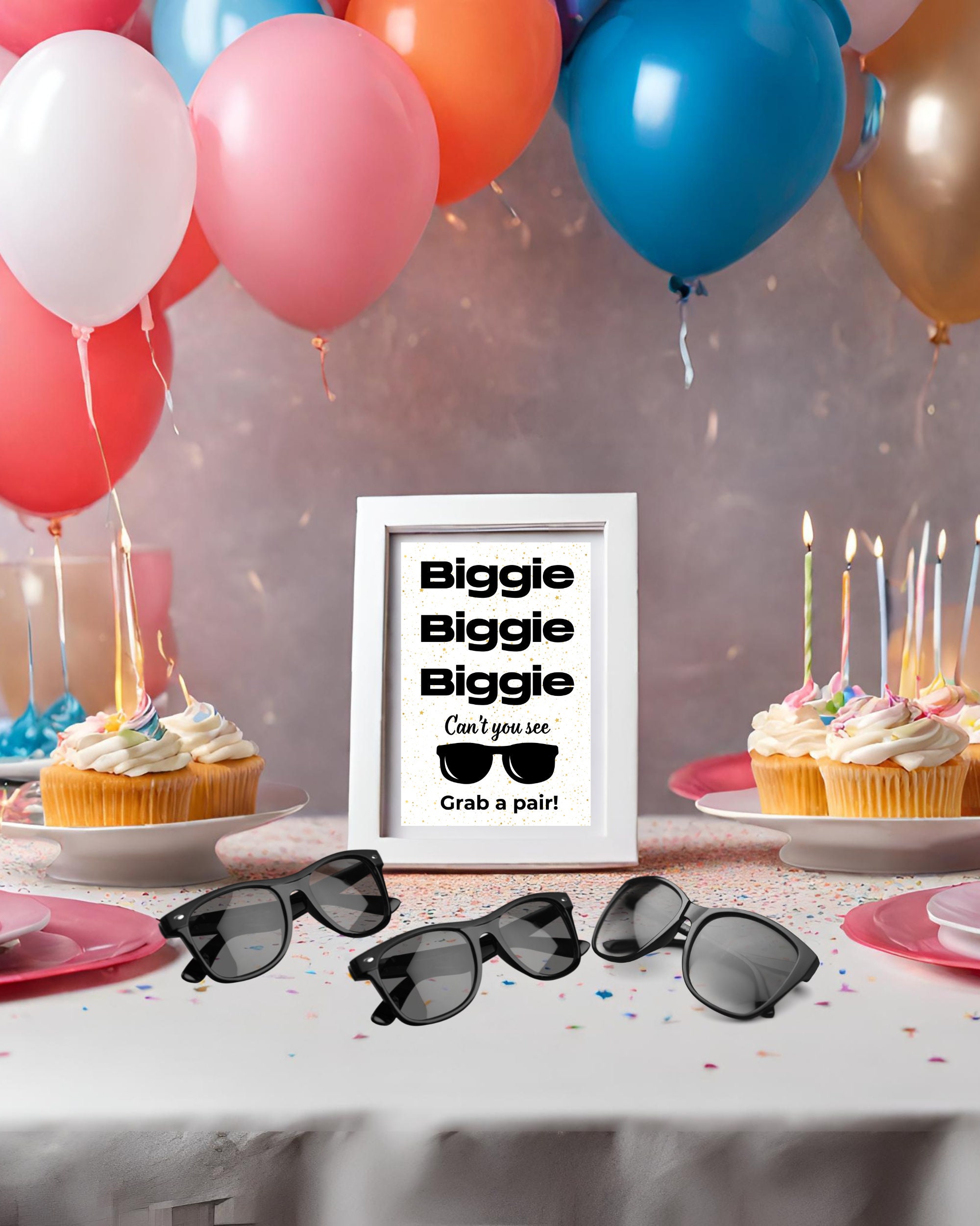 NOTORIOUS ONE Birthday Sign, Biggie Birthday Party, Hip Hop Party ...