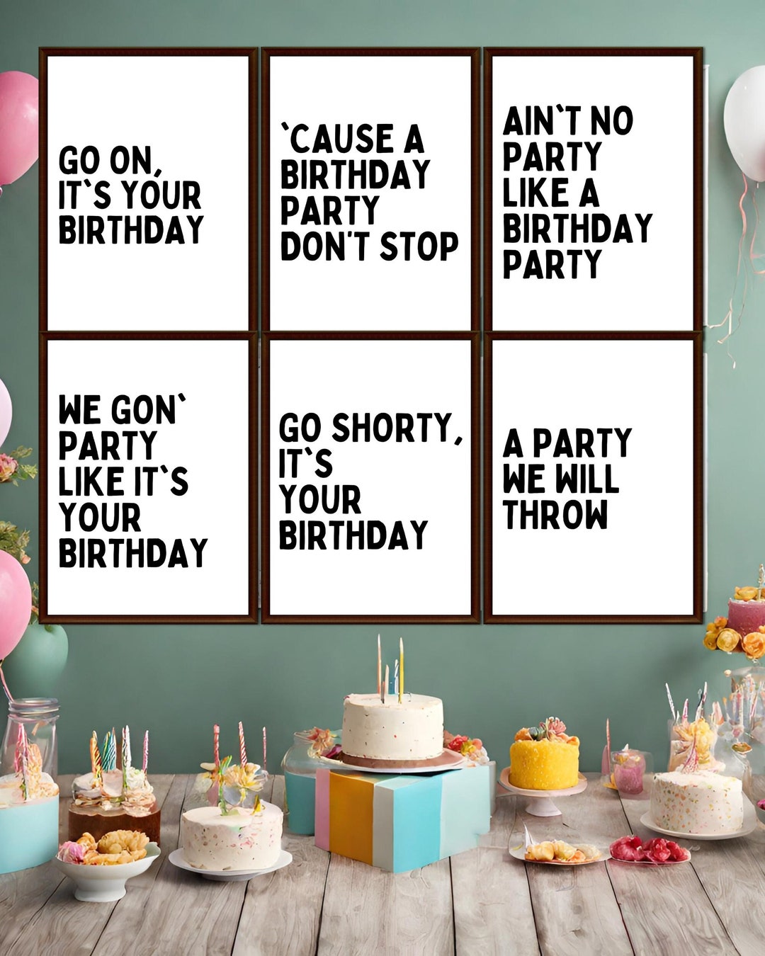 Hip Hop Digital Print, 80s 90s 00s Hip Hop Party Decorations, Printable ...