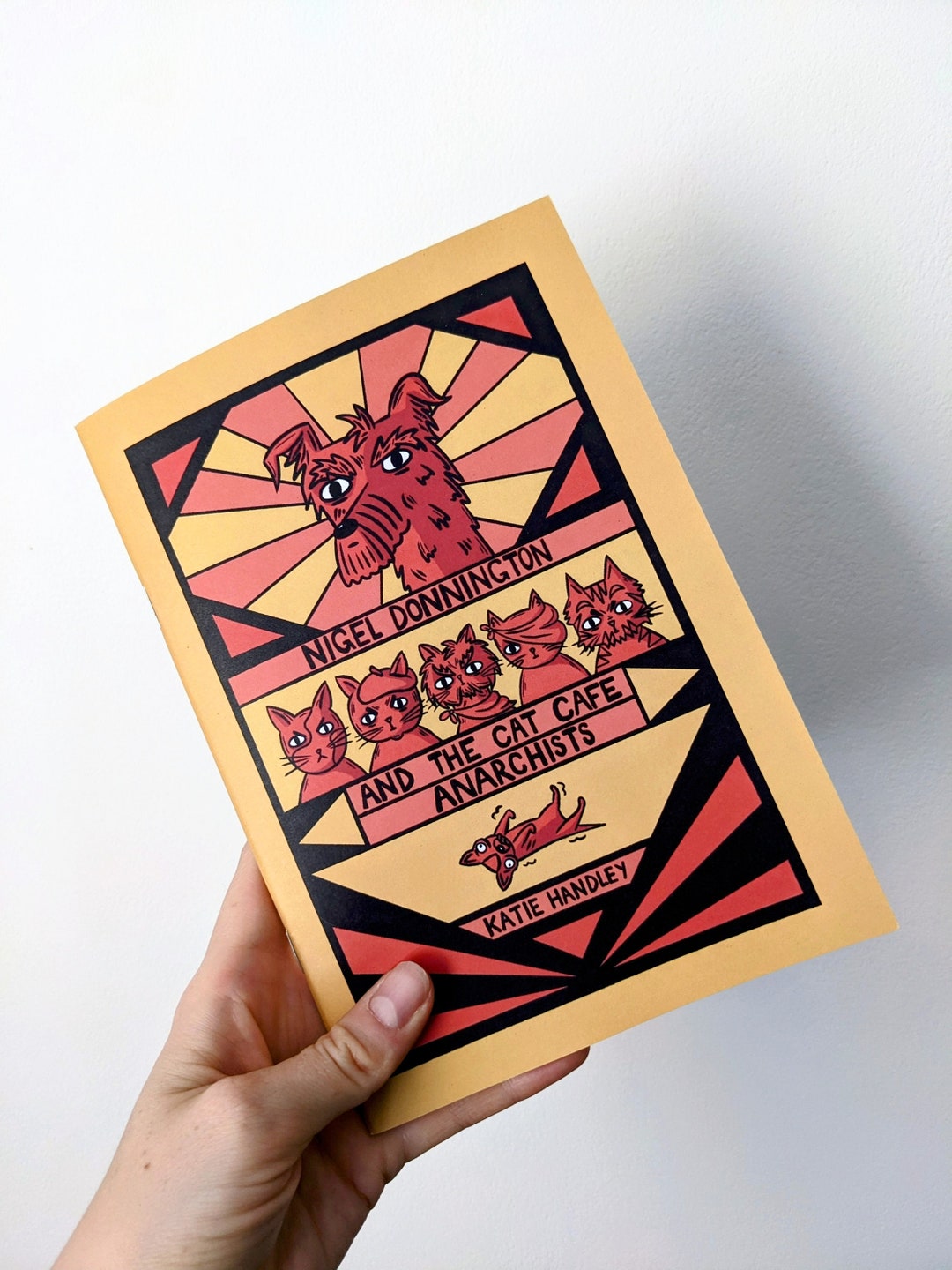 Nigel Donnington - Comic Zine - Comedy Satire Anarchist - Etsy