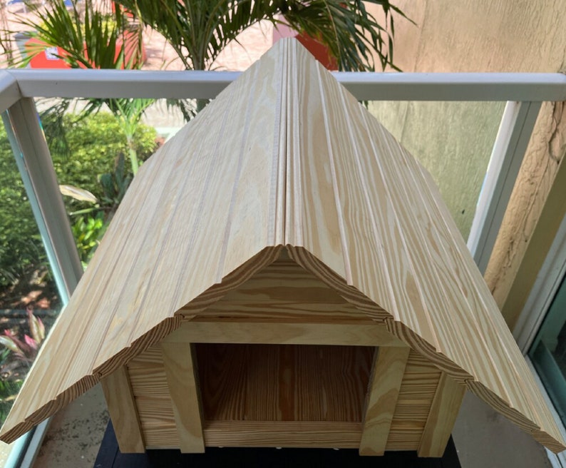 Wooden Dog House for Indoor Only. Handmade in the USA - Etsy