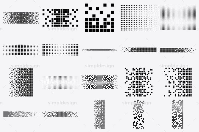 48 Disintegration Photoshop Brushes | Dust Scatter FX | Particle Break ...