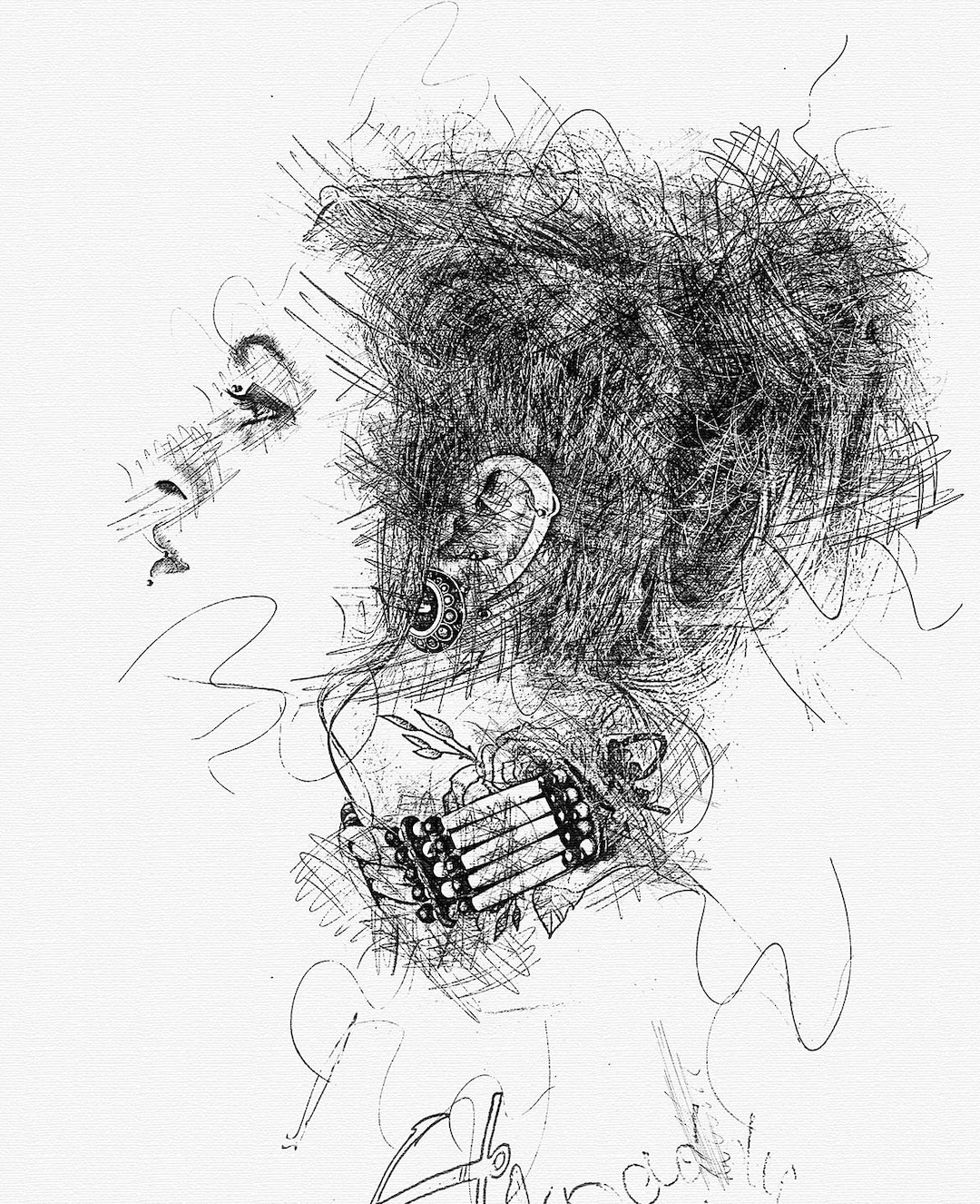 Realistic Ink Pen Sketch Photoshop Action: Artistic Filter - Etsy