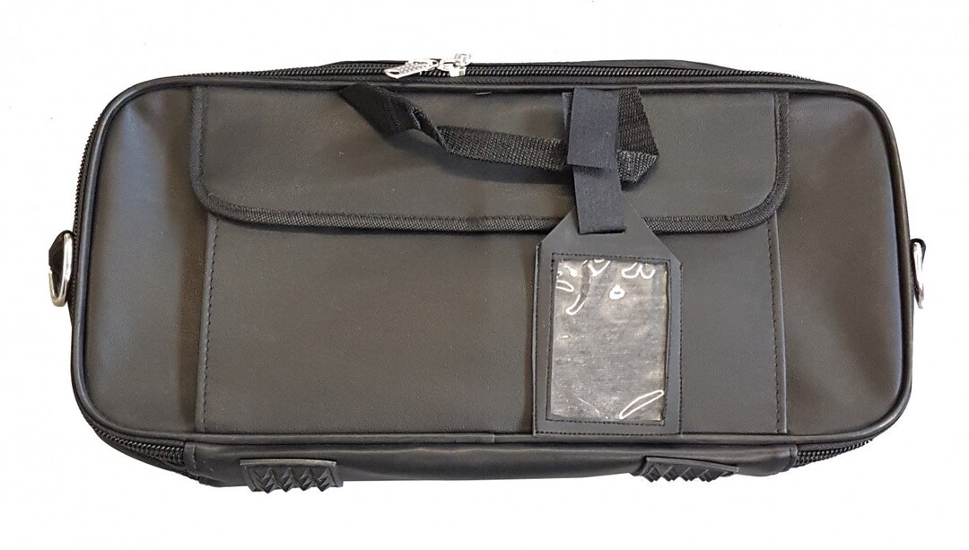 Freemasons Masonic FAUX LEATHER HALF Case Apron Bag in Black With Name ...