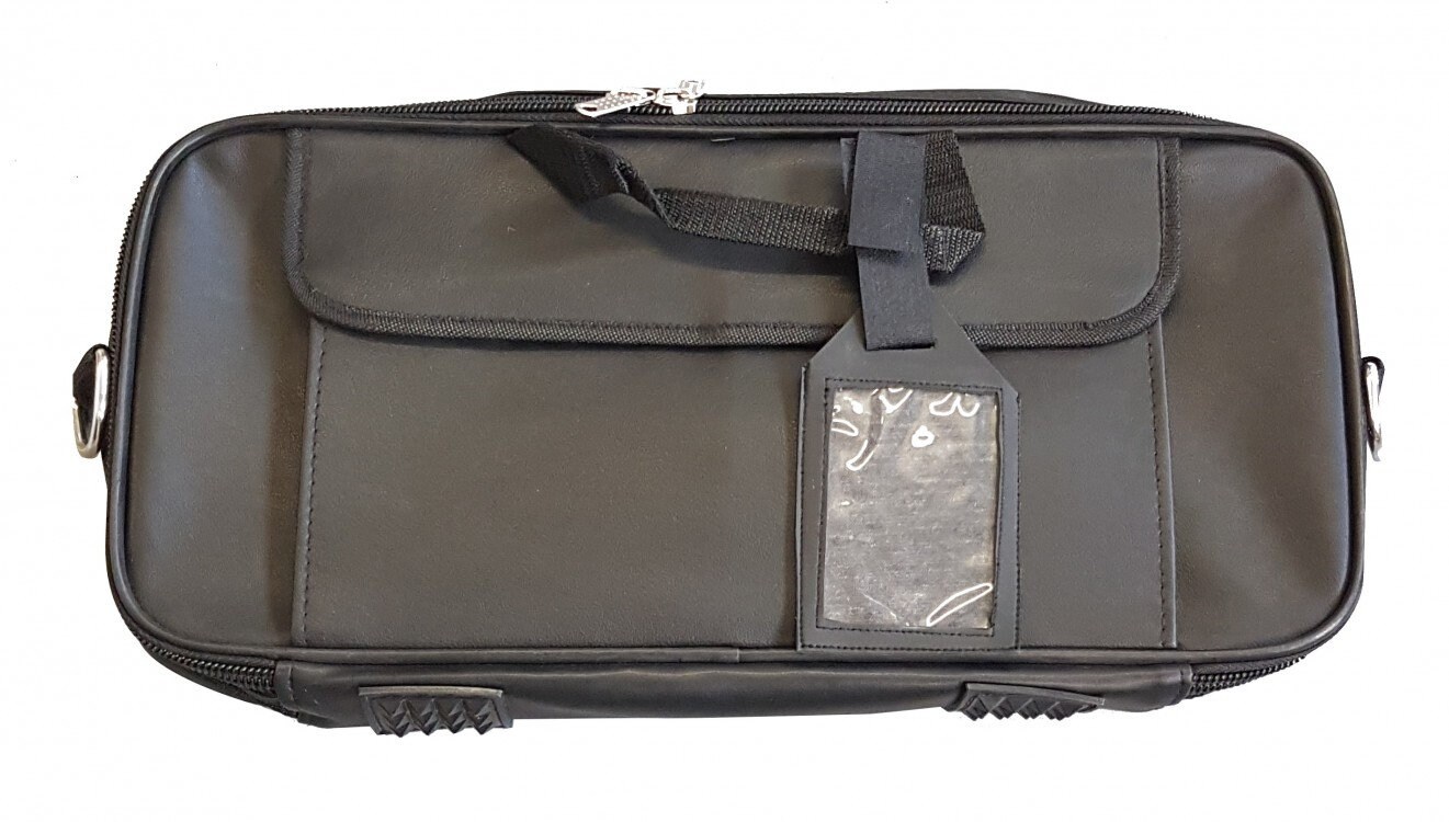 Freemasons Masonic FAUX LEATHER HALF Case Apron Bag in Black With Name ...