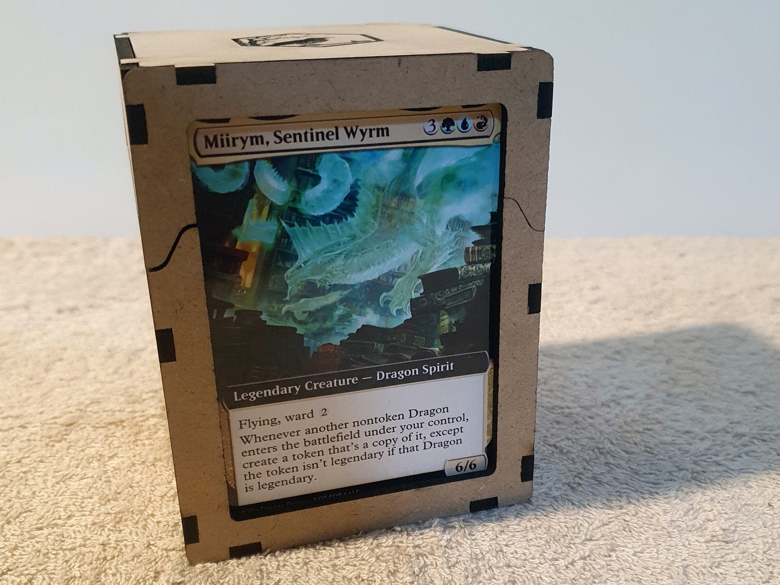 Trading Card Deck Box With Window - 3MM, 1/8" .AI, SVG, DXF Digital ...