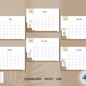 Planner/calendar 2023 Minimalist Monthly Planner Monthly Calendar ...