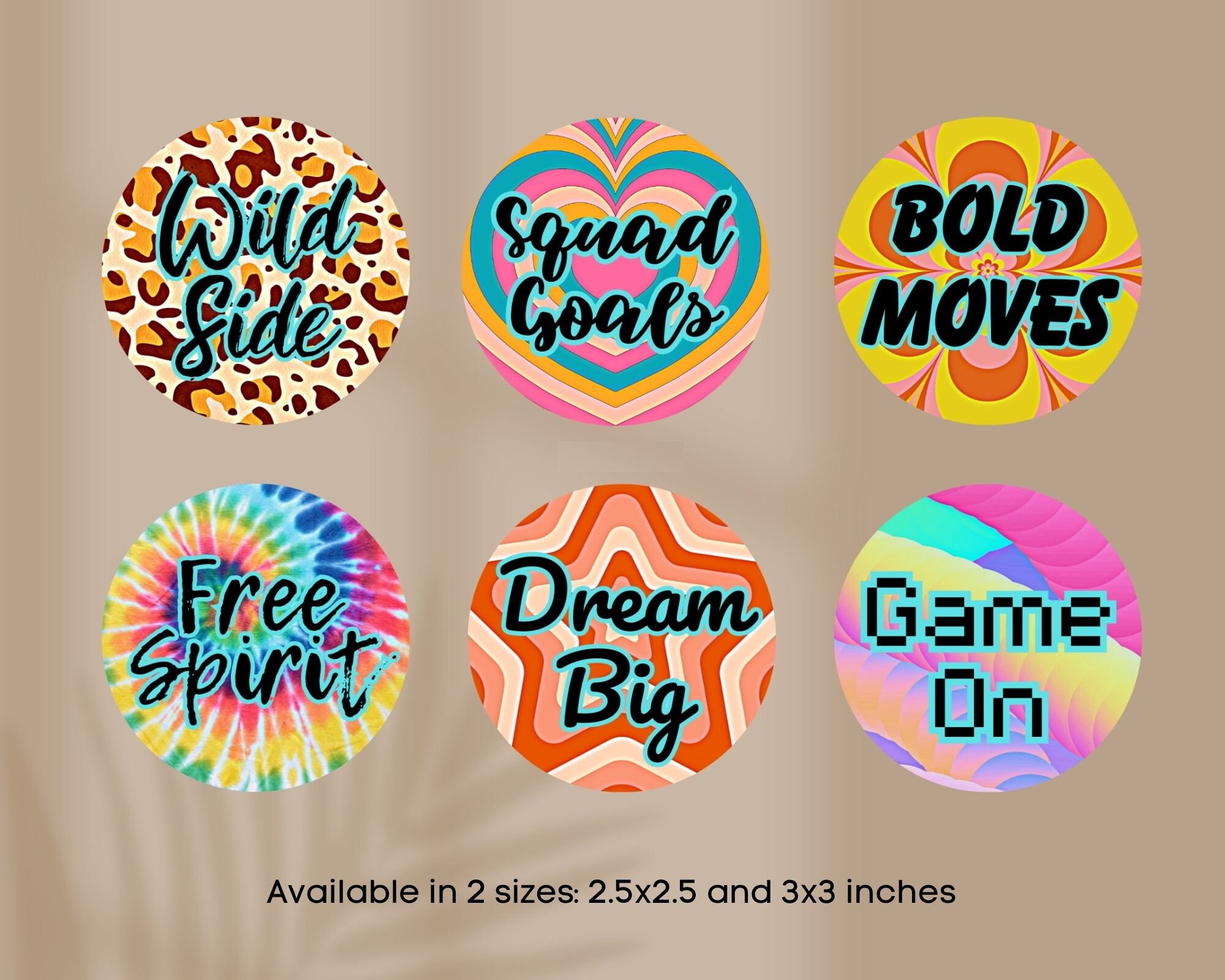 Retro Cardstock for Freshies, Printable Cardstock Design for Freshies ...