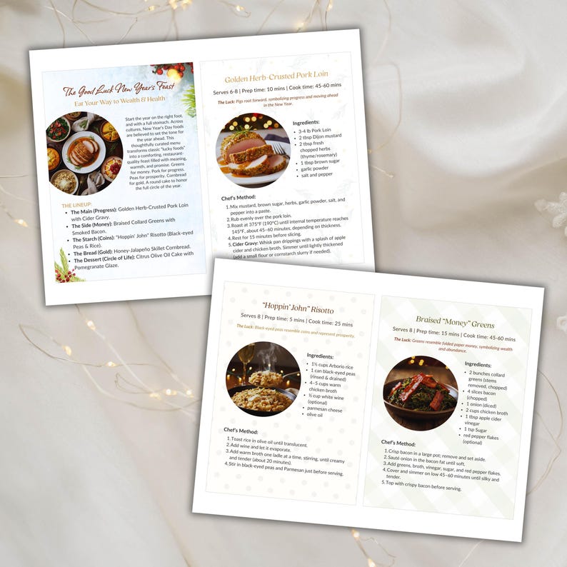 Southern Tradition New Year's Dinner Menu | Good Luck Recipes ...