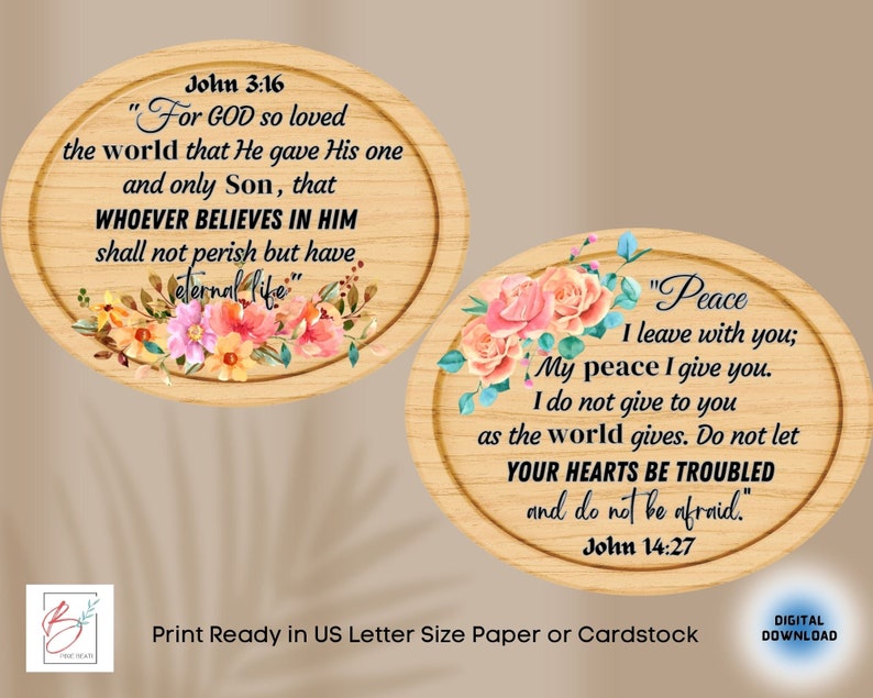 Jesus' Promises Scripture Cards, Bible Verse Cards, Printable Scripture ...