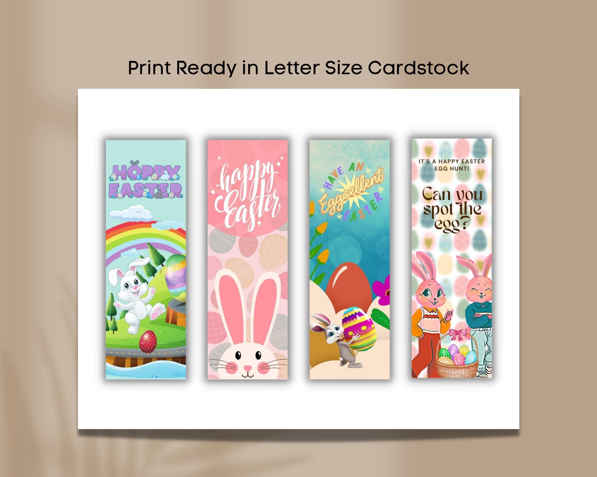 Easter Bookmarks Printable Bookmarks Easter Set of 10 Easter Specials ...