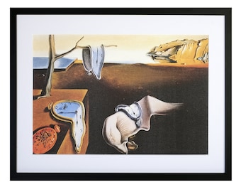 Melting Rubik's Cube Art Salvador Dali Indoor Wall - Etsy